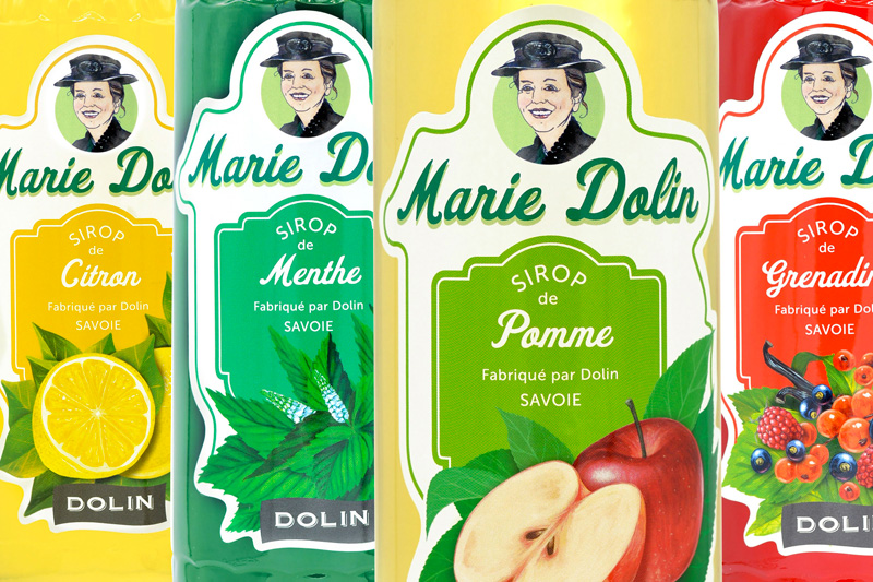 Découvez le Sirop de fraise, sirops Dolin de Savoie - Dolin